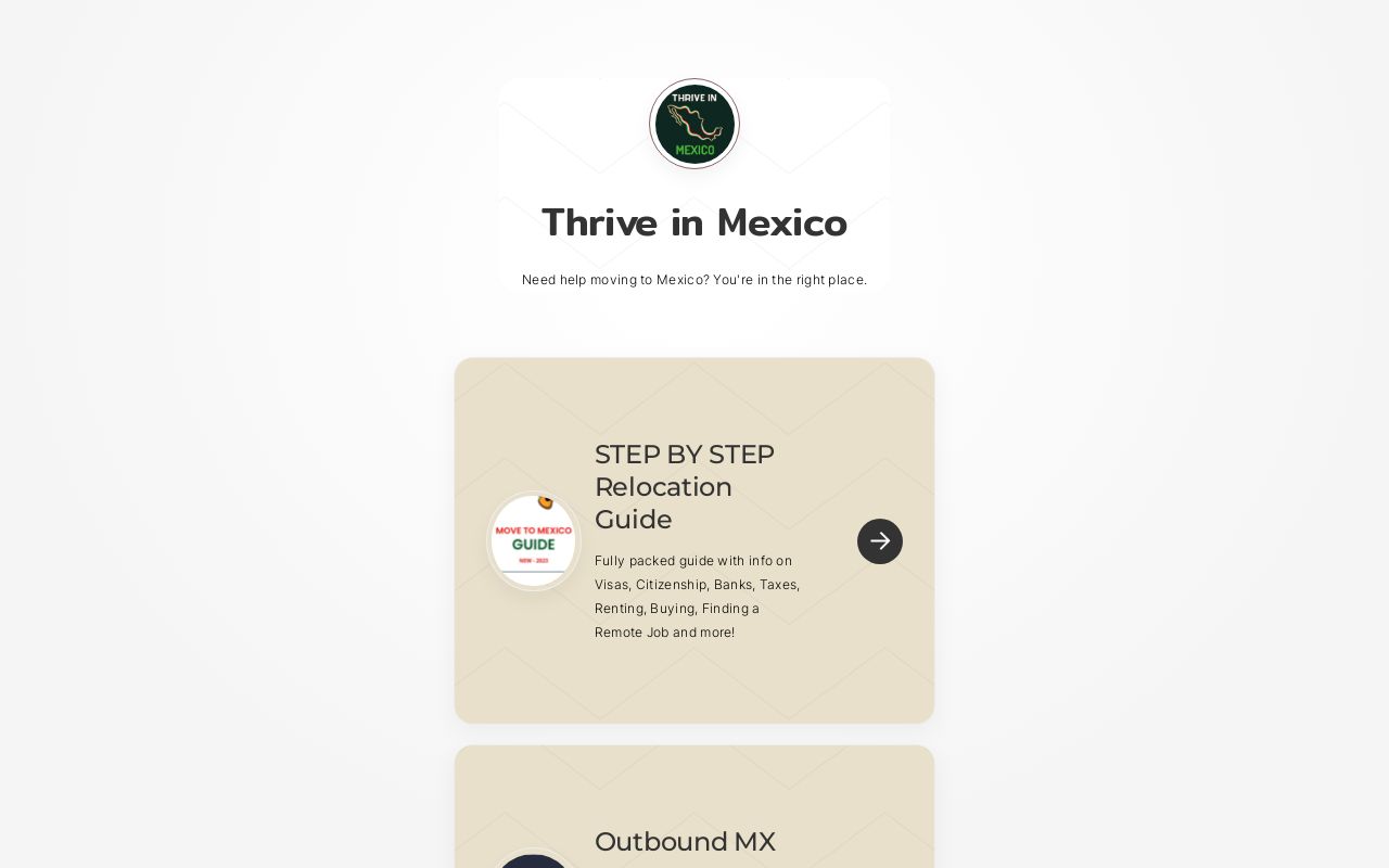 Thrive In Mexico